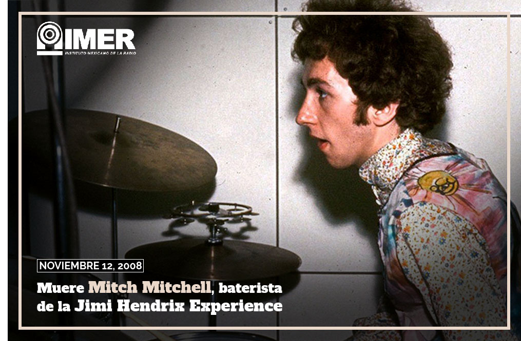 La muerte de Mitch Mitchell, baterista de la Jimi Hendrix Experience – Micrositios temáticos