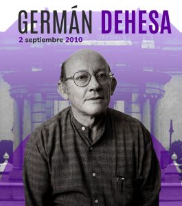 2 de septiembre de 2010: Muere Germán Dehesa – IMER