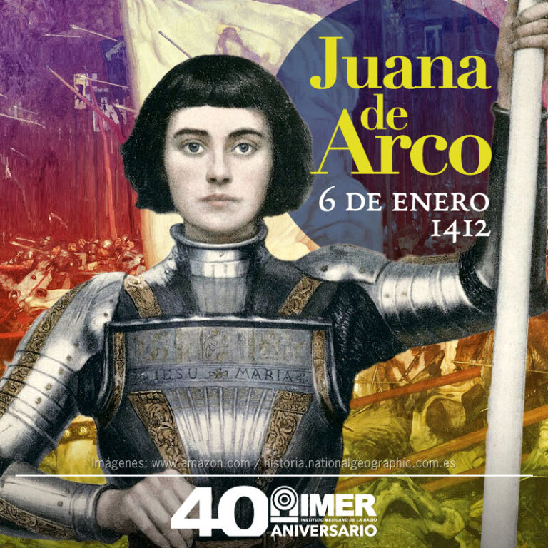 6 de enero de 1412: Nace Juana de Arco – IMER