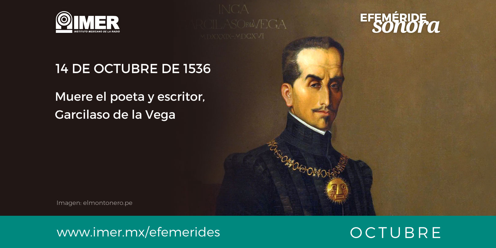 14 de octubre de 1536, muere Garcilaso de la Vega – IMER