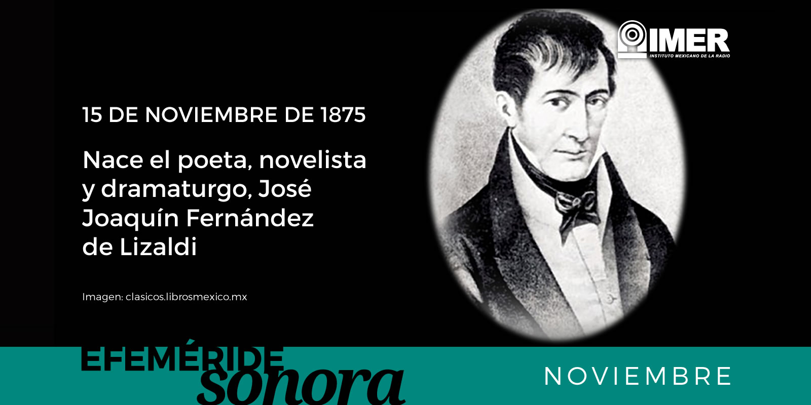 15 de noviembre de 1776, nace el poeta, novelista y dramaturgo José ...