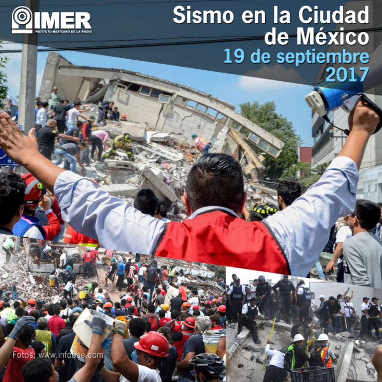 19 de septiembre de 2017: Sismo en la Ciudad de México – IMER
