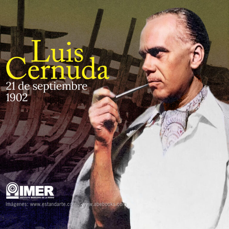 21 de septiembre de 1902: Nace el poeta y crítico literario Luis Cernuda – IMER