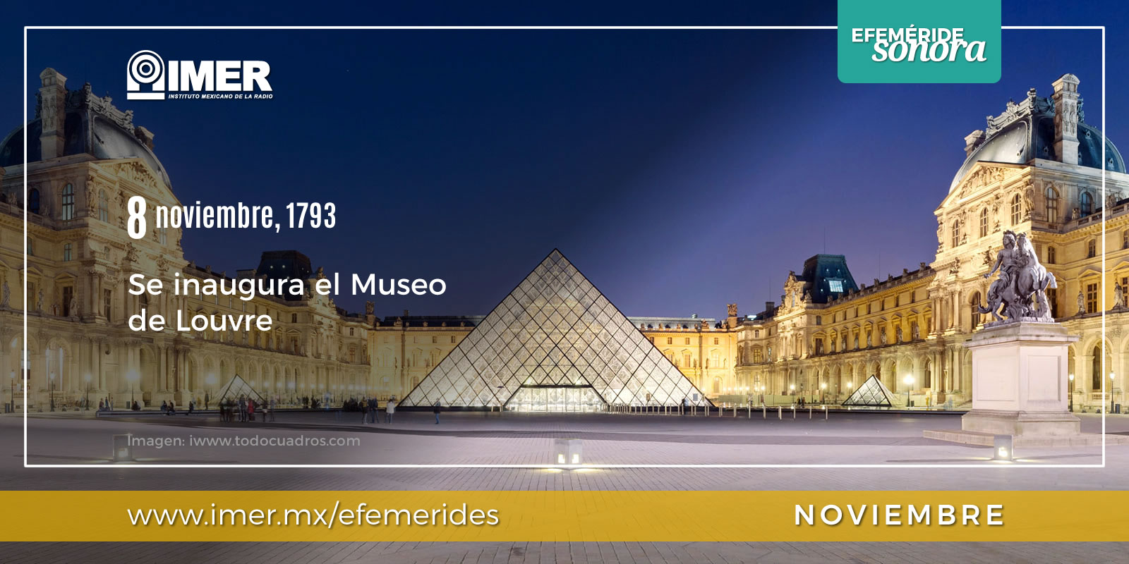 8 de noviembre de 1793, Museo de Louvre – IMER